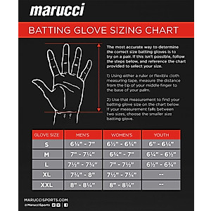 Marucci 2021 PITTARDS Reserve Adult Batting Gloves, Royal Blue, Adult XX-Large