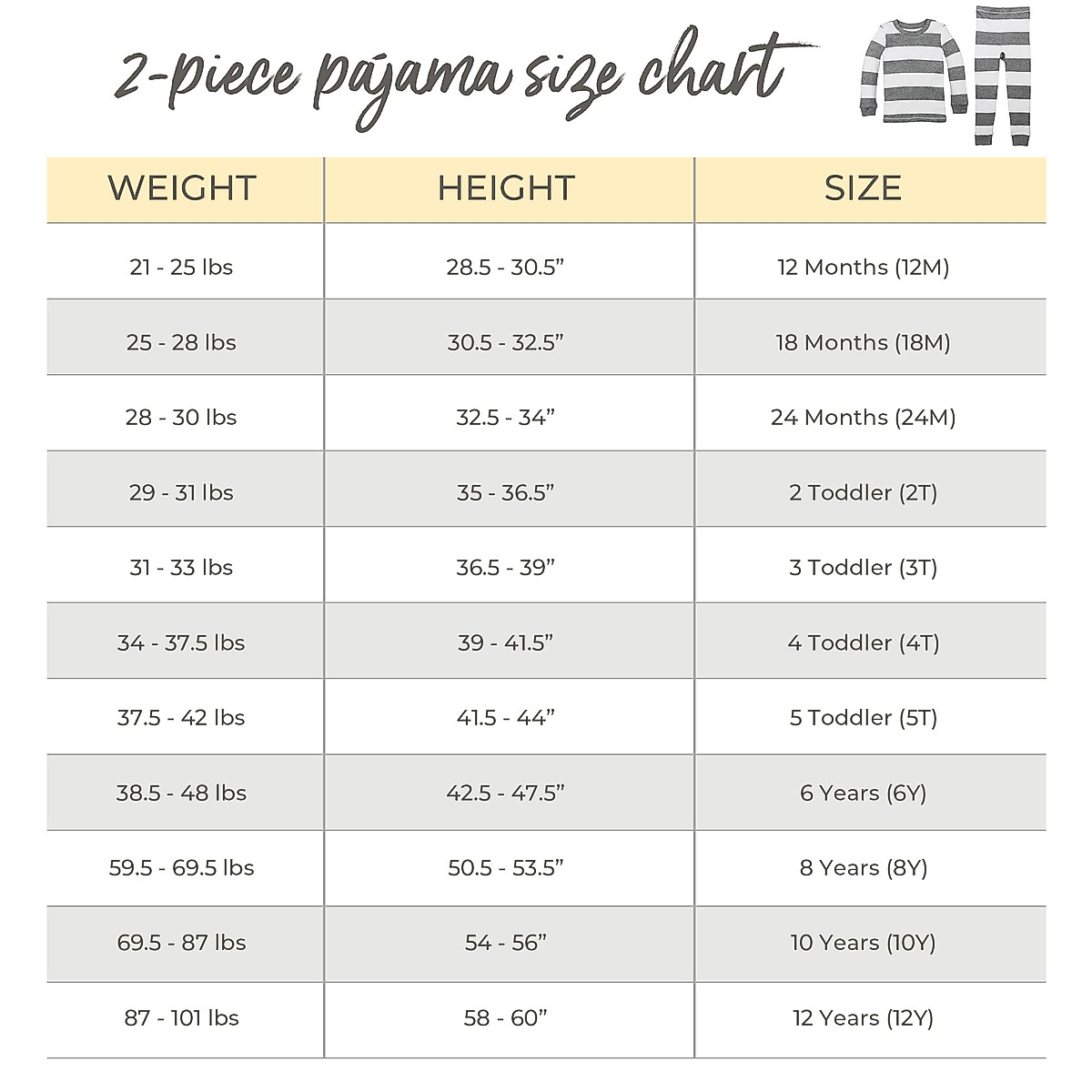 Burt's Bees Baby baby boys Pajamas, Tee Pant 2-piece Pj Set, 100% Organic Cotton and Toddler Pajama Bottoms, Midnight Rugby Stripe, 4T US