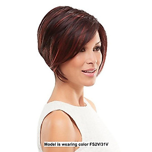 Bundle - 4 items: Ignite Wig by Jon Renau, Christy's Wigs Q & A Booklet, BeautiMark Synthetic Shampoo & Wide Tooth Comb - Color: 24BT18S8