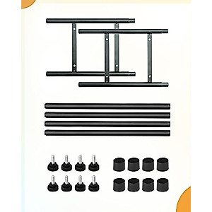 MULISOFT 2-Tier Expandable, Stackable and Adjustable Shoe Rack Organizer, Sturdy and Durable Metal Shoe Storage Organizer, Vertical Shoe Rack for Closet/Entryway/Bedroom/Dorm/Doorway