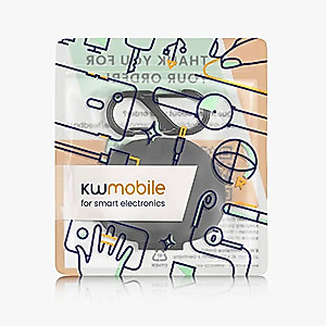 kwmobile Silicone Case Compatible with Edifier NeoBuds Pro - Case Protective Cover for Headphones - Black