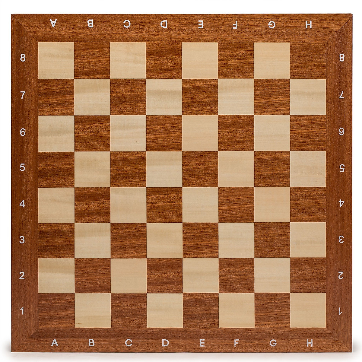 Husaria Professional Staunton Tournament Chess Board, No. 6, 21.3 Inches - Made