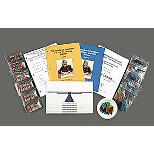 HANDS-ON EQUATIONS® Fractions Class Set for 10 Students. A manipulatives-Based Introduction to fractional Linear Equations.