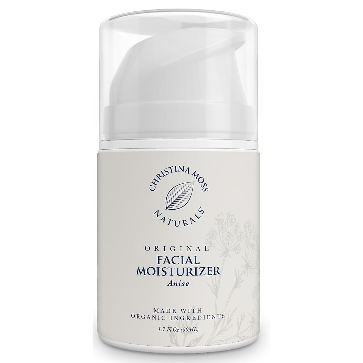 Anise Facial Moisturizer Cream from Plant Extracts & Oils That Truly Moisturizes, Can Help Soften & Sooth, Lightweight, Not Greasy, For ALL Skin Types