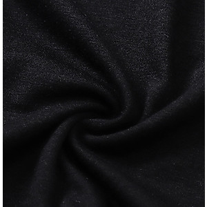 YI XIANG RAN American Flag Shirt Tops Womens 4th of July T-Shirts Ring Hole Short Sleeve Sexy V-Neck Patriotic Tees (Black1, Large)