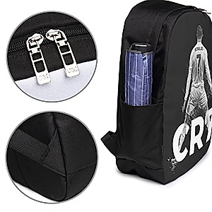 Luja Dling Ronaldo #7 Cr7 Adult Backpacks Bag Laptop Bag Bookbag Usb Backpack 17 Inch For Daily