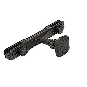 Scosche MAGTHM2 MagicMount XL Universal Magnetic Headrest Phone Mount for Car, 360 Viewing, Secure Adjustable Brackets, Backseat View, Black