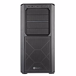 SilverStone Technology SETA D1 Mid-Tower ATX Chassis with High Storage Capability & Versatility, SST-SED1-B