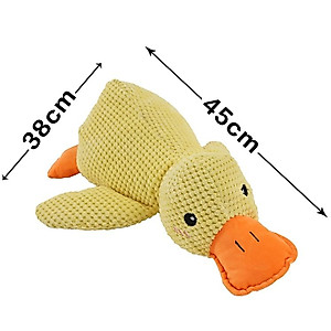 Generic The Mellow Dog Calming Duck Toy - Zentric Quack-Quack Duck Toy for Anxious Dogs