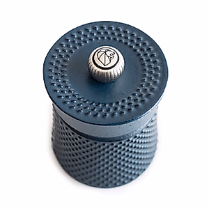 Peugeot - 36621 Peugeot BALI FONTE Cast Iron Pepper Mill, 8cm/3 In, Blue