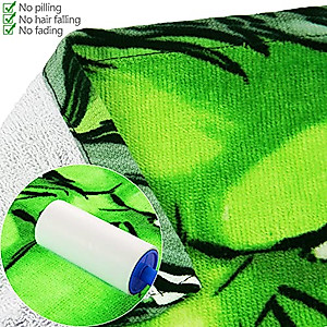 30 X 30cm Unisex One Size Incredible Hulk Cotton Towel Avengers Cartoon Face Cloth Towel