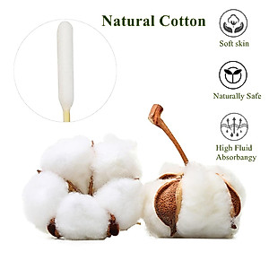 PAUSMAM 200 Pcs 6 Inch Professional Large Cotton Swabs for Dog, Bamboo Cotton Buds of Medium and Large Pets Ears Clean