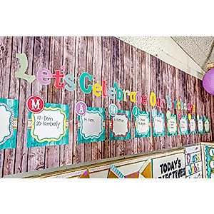 Teacher Created Resources Shabby Chic Circle Letters (77171), 3.5 Inches