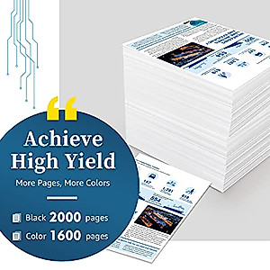 Palmtree 952 XL Ink Cartridge Replacement for 952 XL 952xl Ink Cartridges with Updated Chips for OfficeJet Pro 8700 8702 8710 8730 7720 7740 8720 8210 8216 8745 Printer Ink(5-Pack)