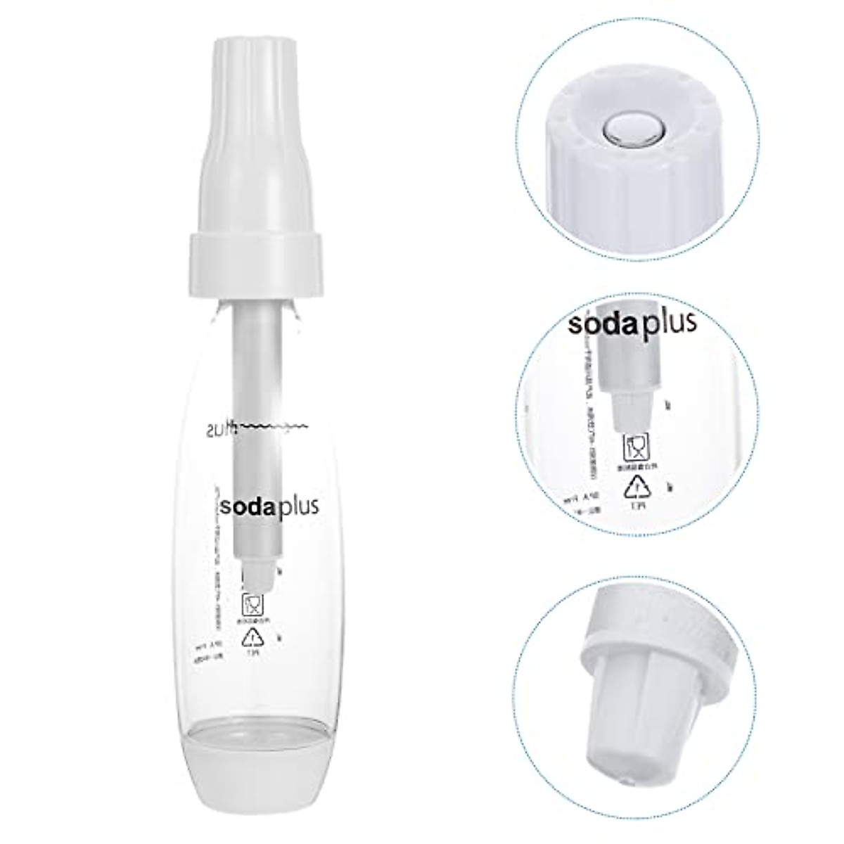 1pc sparkling water machine household tools carbonating beverages maker carbonated water maker DIY tools carbonator machine soda white bubble machine soft drink food grade bpa