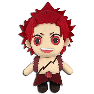 Great Eastern Entertainment My Hero Academia S2- Kirishima Hero Costume Plush 8" H