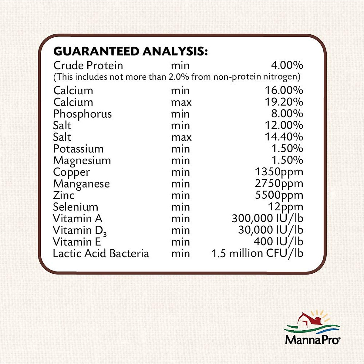 Manna Pro Goat Mineral | Made with Viatimins & Minerals to Support Growth | 8 Pounds