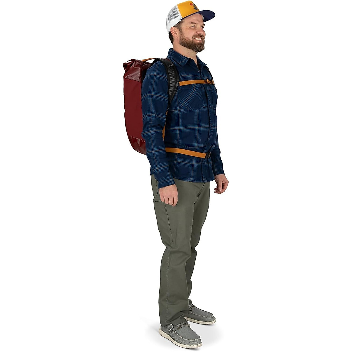 Osprey Transporter Roll Top Laptop Backpack, Black