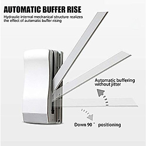 uyoyous Pull Down Closet Rod Aluminum Adjustable 35-46.7 Inch Heavy Duty Closet Pull Down Rods Hanger for Hanging Clothes Wardrobe Lift Rail Organizer Storage System Side Mounted Expanding Tubing