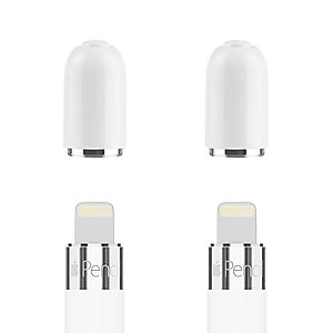 CoBak Replacement Cap for Apple Pencil, Magnetic Protective Cap Cover iPencil Cap for iPad Pencil(2 Pack)