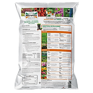 Milorganite All-Purpose Eco-Friendly Slow-Release Nitrogen 6-4-0 Fertilizer, for Lawns, Flowers, Gardens, 32 Pound Bag