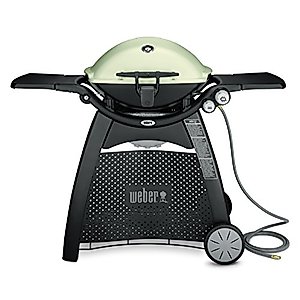 Weber 57067001 Q3200 Natural Gas Grill,White