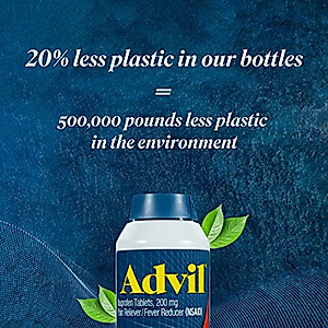 Advil Pain Reliever and Fever Reducer, Ibuprofen 200mg for Pain Relief - 300 Count, Advil PM Pain Reliever and Nighttime Sleep Aid, Ibuprofen for Pain Relief and Diphenhydramine Citrate - 20 Count