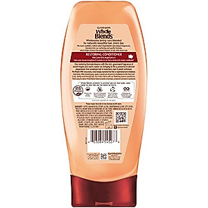 Garnier Whole Blends Restoring Conditioner Maple Remedy, For Dry, Damaged Hair, 22 fl. oz.