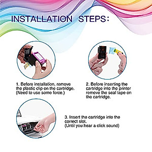 Ubinki 245 XL 246 XL High Yield Ink Cartridge for Canon PG-245 XL CL-246 XL Compatible with Canon Pixma MX490 MX492 TR4520 TS3120 TS3320 MG2520 MG2522 MG2922 MG3022 IP2820 Printer PG245