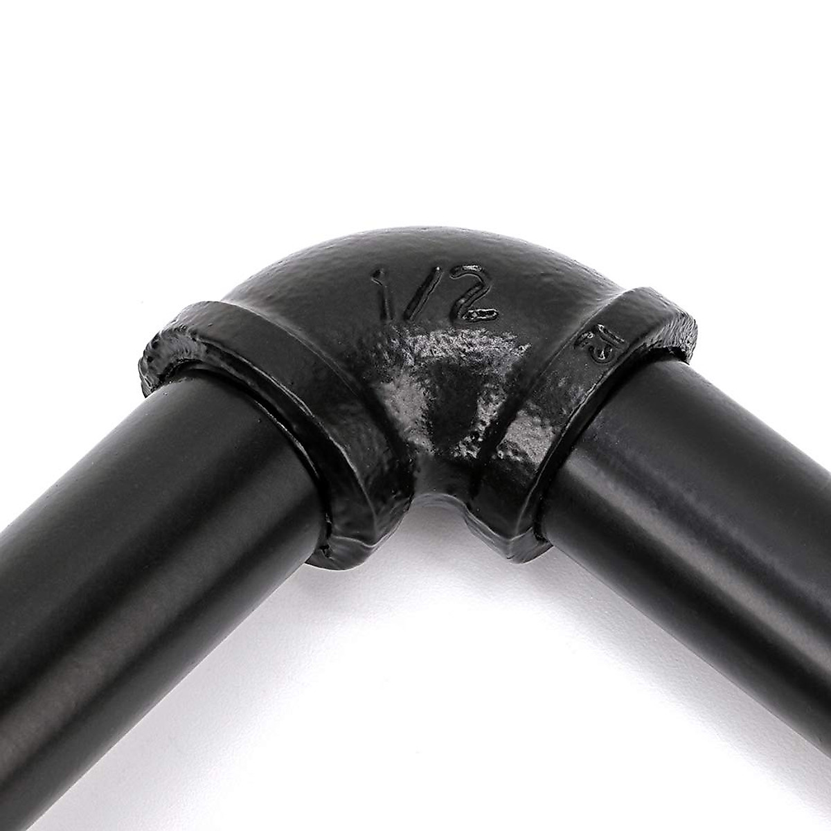 Sumnacon Industrial Iron Pipe Paper Towel Holder - Wall Mounted Vintage Style Roll Tissue Holder, Rustic Towel Racks With Hardware For Bathroom, Kitchen, Electroplated Finish