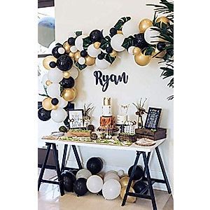 Black Balloons,100-Pack, 12-Inch, Latex Balloons (100)