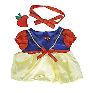 Fairy Tale Princess Dress Teddy Bear Clothes Outfit Fits Most 14" - 18" Build-a-bear and Make Your Own Stuffed Animals