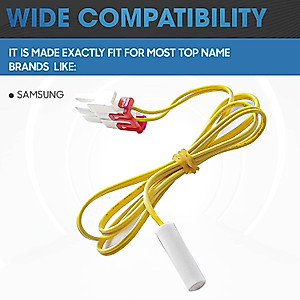 DA32-10104N Temperature Sensor by Seentech Works with Sam-sung Refrigerator; Replaces partnumbers: 114002, DA32-10104V