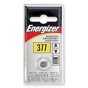 Coin Cell, 377, 1.5V