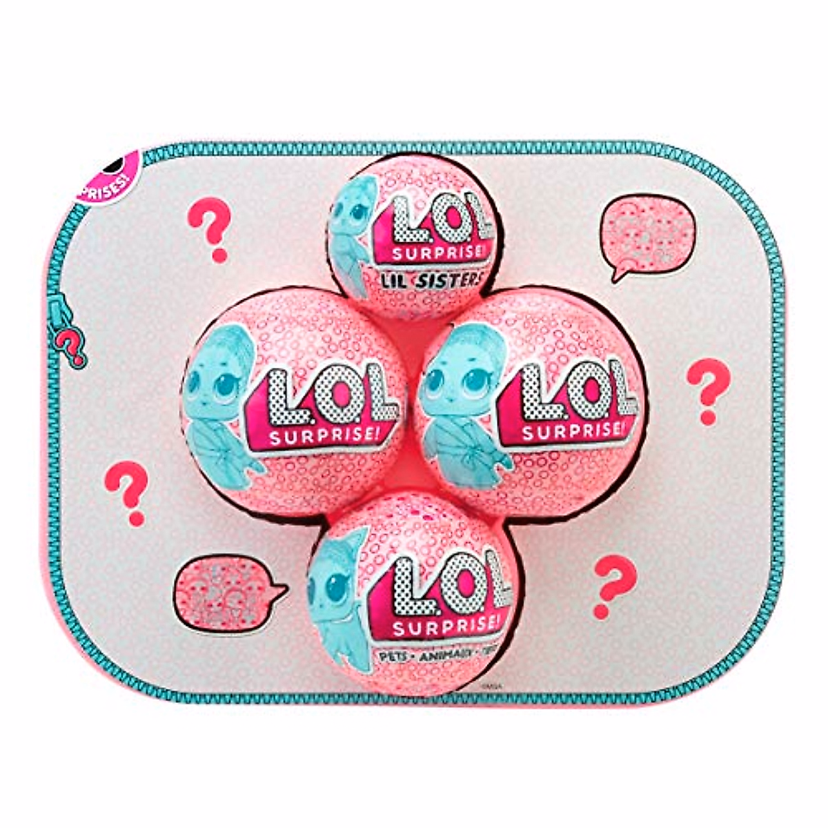 L.O.L. Surprise! Bigger Surprise Limited Edition with 2 Collectible Dolls, 1 Pet, 1 Lil Sis with 60+ Surprises in Eye Spy Series Carrying Case- Gift for Kids, Toys for Girls Ages 4 5 6 7+ Year
