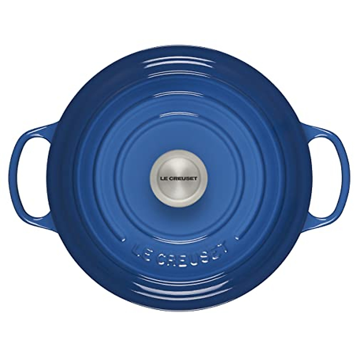 Le Creuset Enameled Cast Iron Signature Round Dutch Oven, 5.5 qt., Marseille