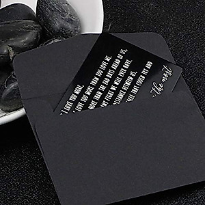 Jstud Engraved Wallet Inserts Card Thanksgiving Gifts Wallet Card Gifts for Men Women Husbands Wife Boyfriend Girfriend
