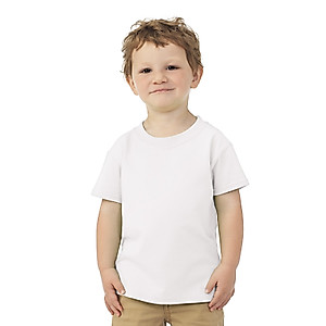 Fruit of the Loom Toddler 5 oz. HD Cotton T-Shirt WHITE 2T