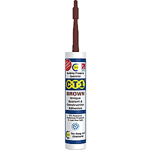 CT1 CT1BROWN Construction Adhesive Colours (Brown 290ml) Unique Sealant