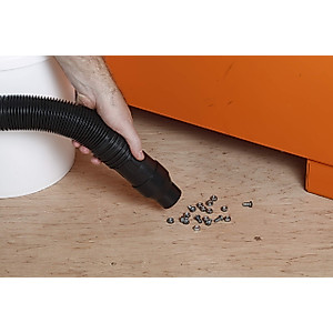 WORKSHOP Wet/Dry Vacs Vacuum Adapter WS25055A Wet/Dry Shop Vacuum Adapter Combo Kit for Wet Dry Vacuum Cleaners, Black