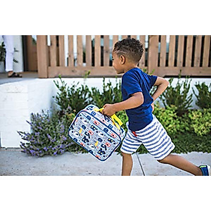 Simple Modern Kids Lunch Box for Toddler | Reusable Insulated Bag for Girls, Boys Meal Containers for School | Hadley Collection | Fox and the Flower