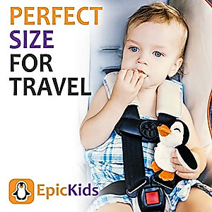 Stuffed Penguin - Plush Stuffed Penguin Toy - Meet Mr. Chill, The Baby Penguin Stuffed Animal - A Huggable, Soft, Adorable 5" Baby Penguin - Great Gift for Penguin Lovers of All Ages, Girls and Boys