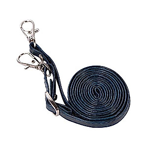 Jaorty PU Leather Wallet Case for Samsung Galaxy S9 Plus Necklace Lanyard Case Cover with Card Holder Adjustable Detachable Anti-Lost Neck Strap Case for Samsung Galaxy S9 Plus,Blue