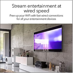 NETGEAR GS305, 5 Port Gigabit Ethernet Network Switch, Ethernet Splitter, Hub, Desktop, Sturdy Metal, Fanless, Plug and Play