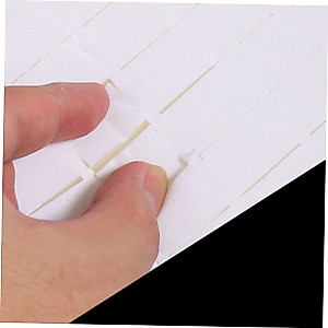 SOESFOUFU Foam Insert Display Trays Small Picture Frames 5pcs Storage Box Sponge Pad Earring Holder Earrings White Guinea Pig Toys Ring Display Pad