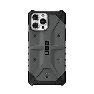 URBAN ARMOR GEAR UAG Designed for iPhone 13 Pro Max Case Grey Silver Rugged Lightweight Slim Shockproof Pathfinder Protective Cover, [6.7 inch Screen]