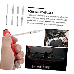 Generic Eyeglass Repair Kit 32-in-1 Phone Watch Repair Tool Set Precision Screwdriver Set Screwdriver Bit Tool for Phone Disassembly
