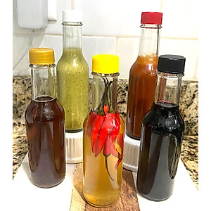 Pumpsy Concepts 24/414 Plastic CT Cap w/Dripper Orifice Reducer, for 5 oz. Woozy Bottle (Pack of 12) (Black)