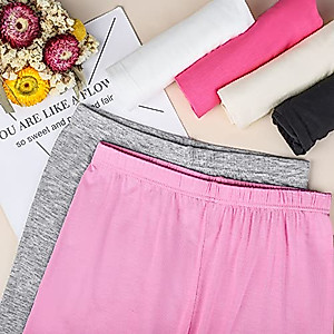 Resinta 6 Pack Dance Shorts Girls Bike Short Breathable and Safety 6 Color