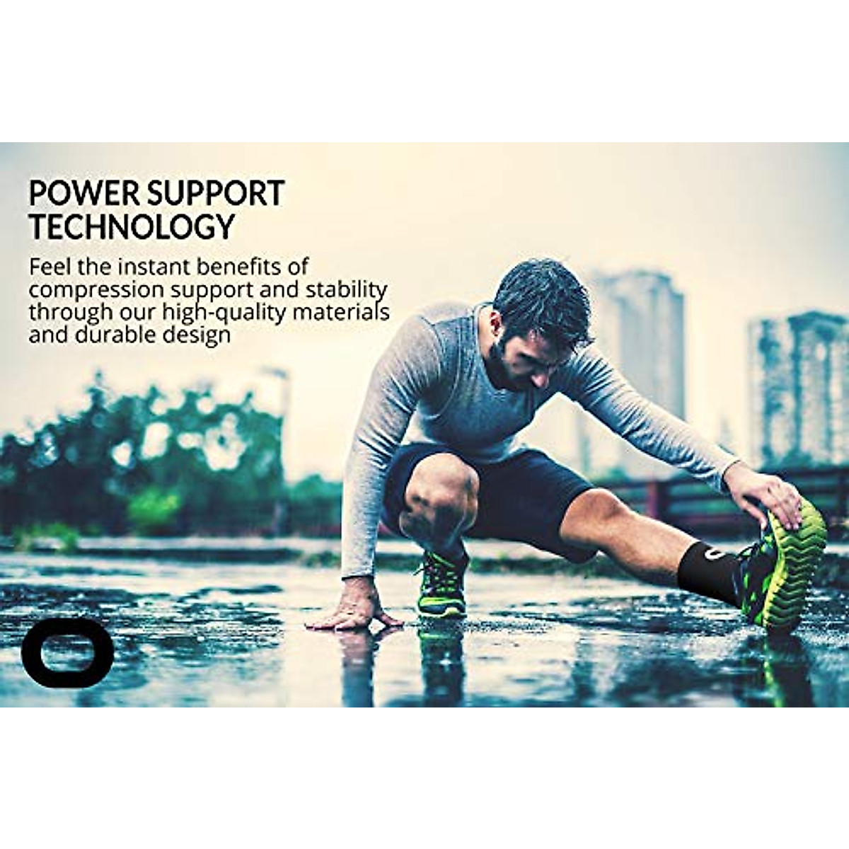 Ankle Brace Compression Sleeve for Men & Women (1 Pair) - Best Ankle Support Foot Braces for Pain Relief, Injury Recovery, Swelling, Sprain, Achilles Tendon Support, Plantar Fasciitis Socks